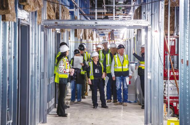 Hospital Construction Hits Halfway Mark | Olney Enterprise