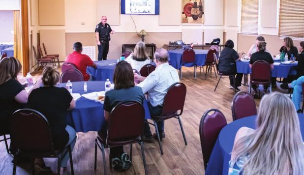 Police Chief Birbeck conducts active shooter drill for hospital staff ...