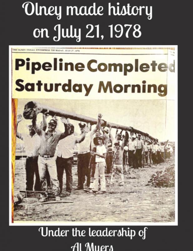 Looking Back ‘Gone for Water’ July 14, 1978 | Olney Enterprise